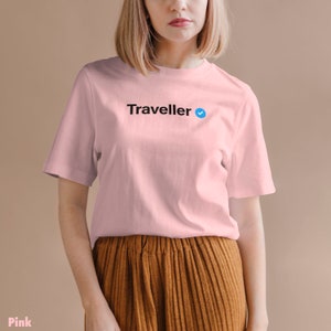 Traveller Verified Tshirt, Tour Guide Shirt, Tour Guide Gift, Travel ...