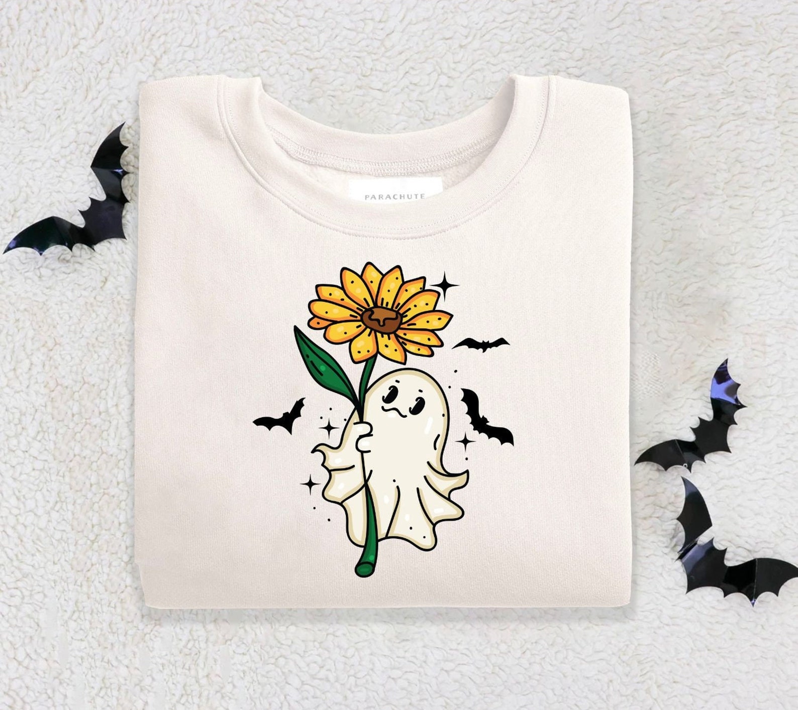 Halloween SVG Ghost Svg Sunflower Svg Ghost Sunflower Svg - Etsy Canada