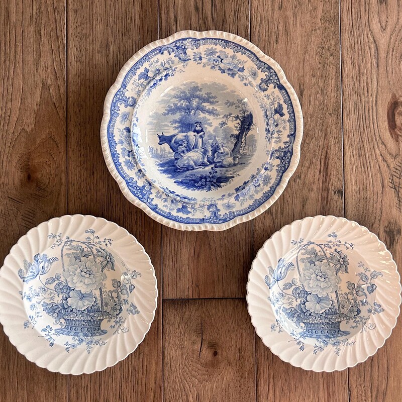 Transferware Bowls - Etsy