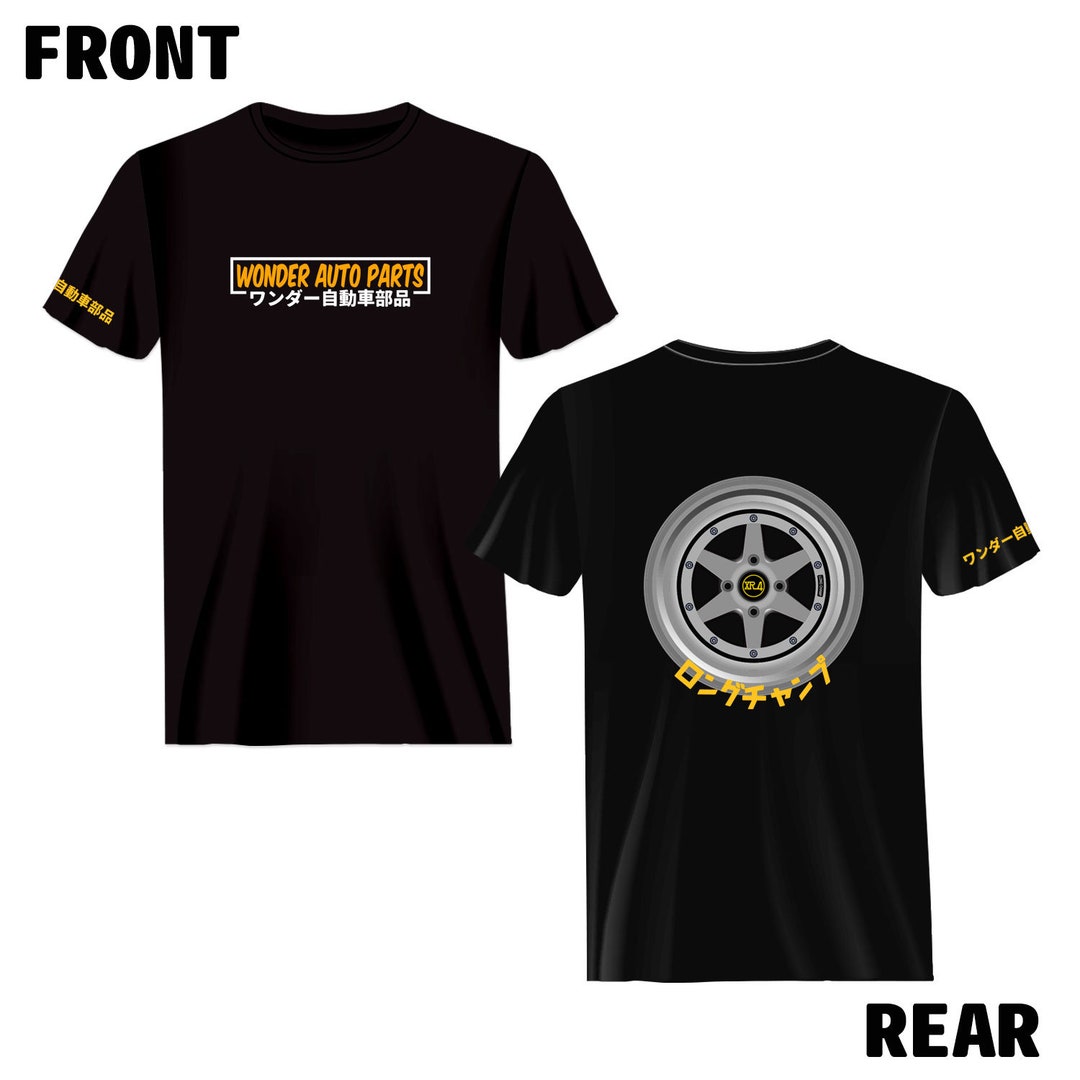 Touge Nation "wonder Auto Parts" JDM Wheel-series T-shirt : SSR XR4 ...