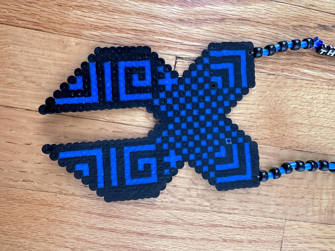 Black and Blue Excision Perler - Etsy
