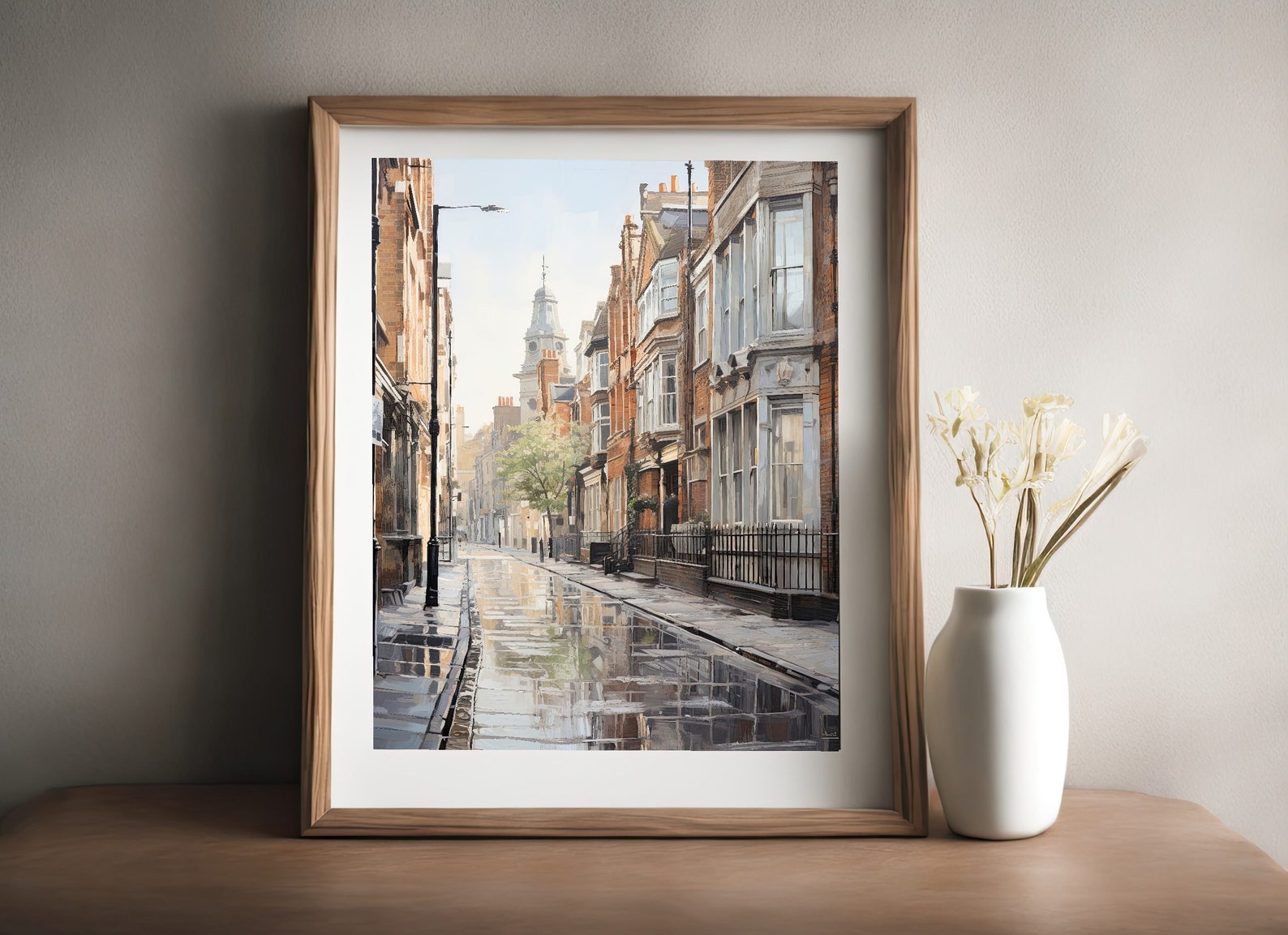 London Watercolor, London Art, London Scene, London Painting ...