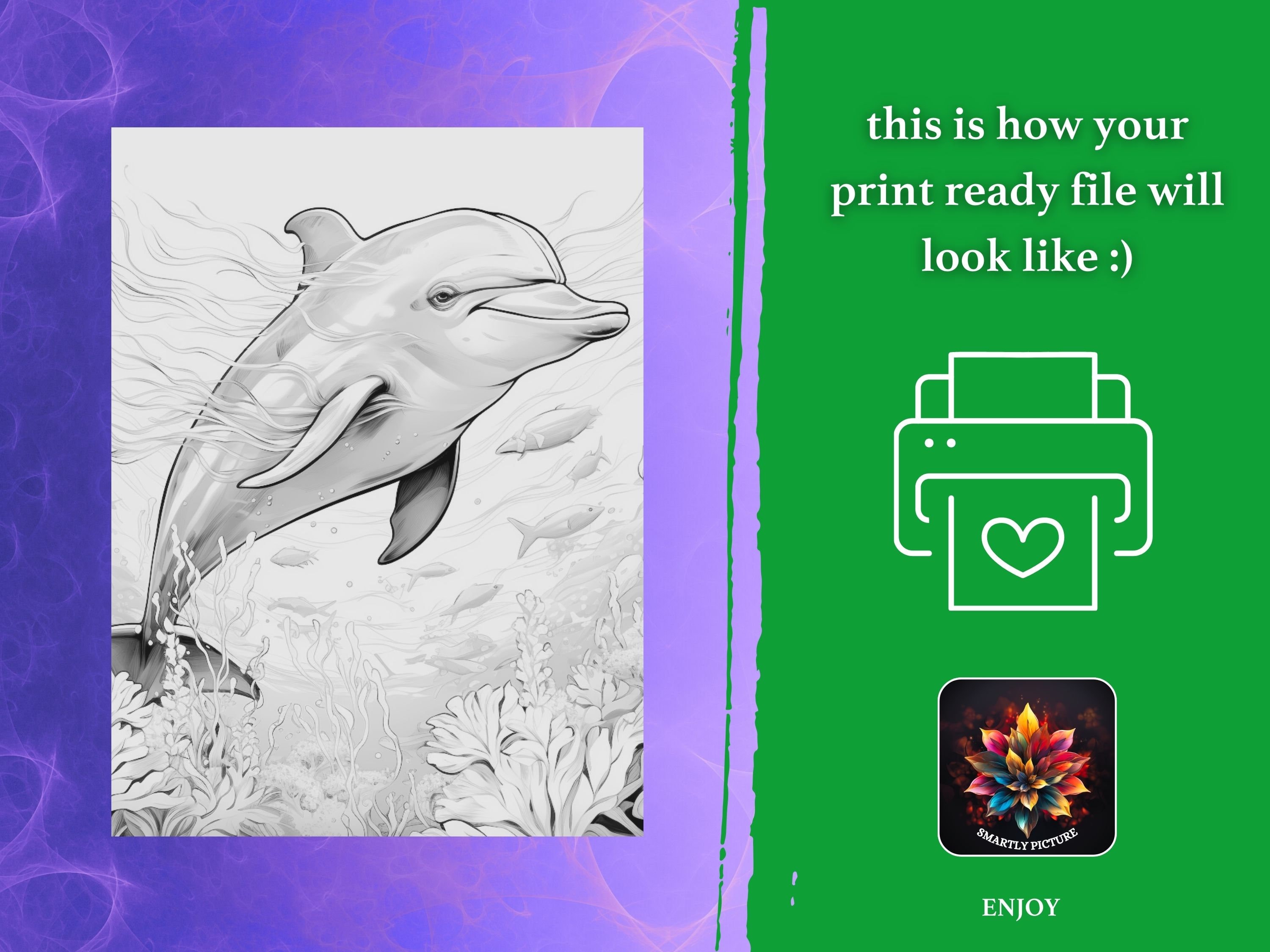 30 Wild Animals Digital Coloring Pages, Wild Animals Coloring Book, PDF ...