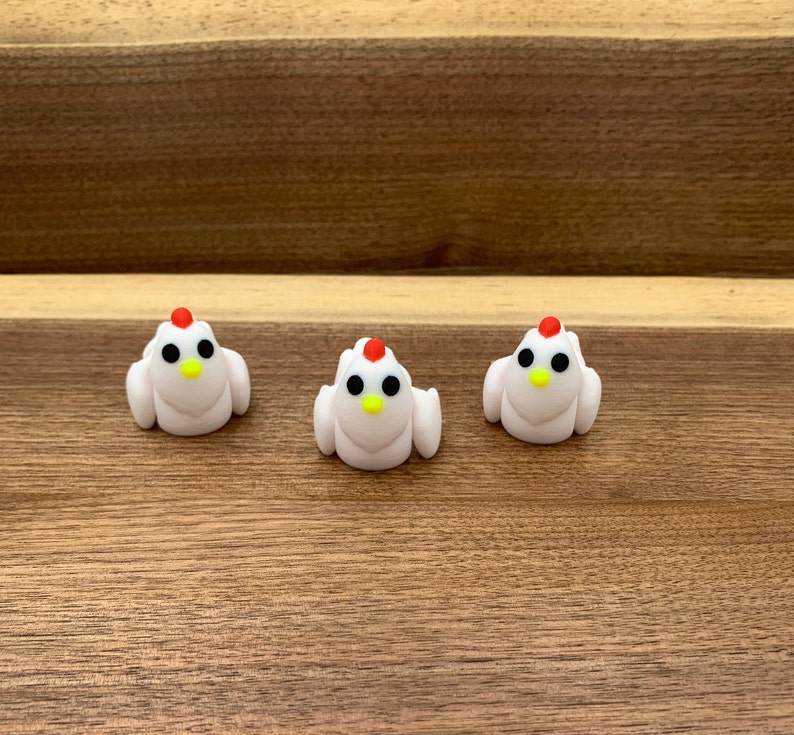 Chicken Articulated 3D Printed Fidget Toy, Stim Toy - Etsy