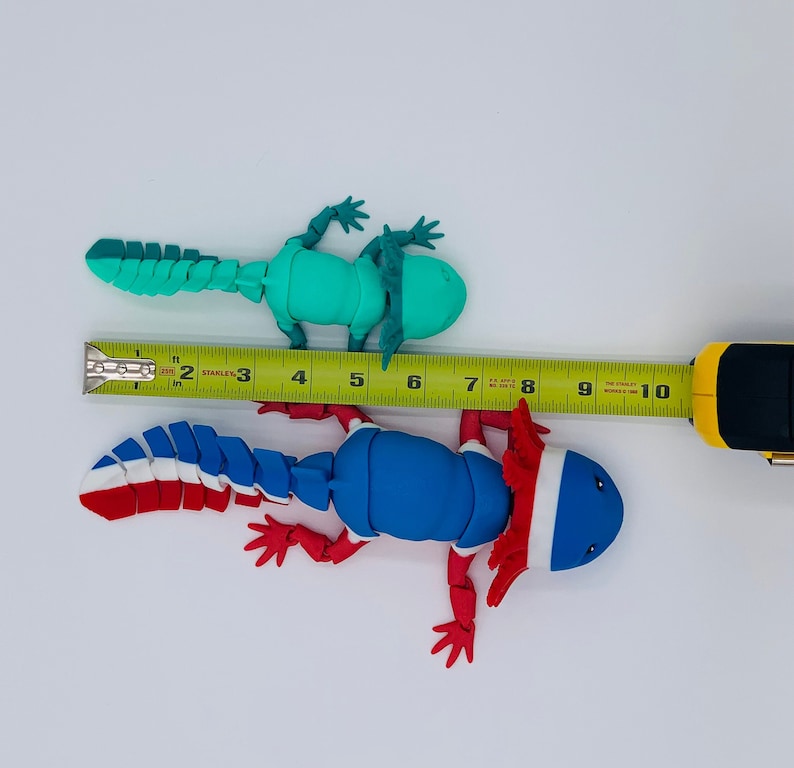 Axolotl Baby Axolotl Articulated 3d Printed Custom Color - Etsy