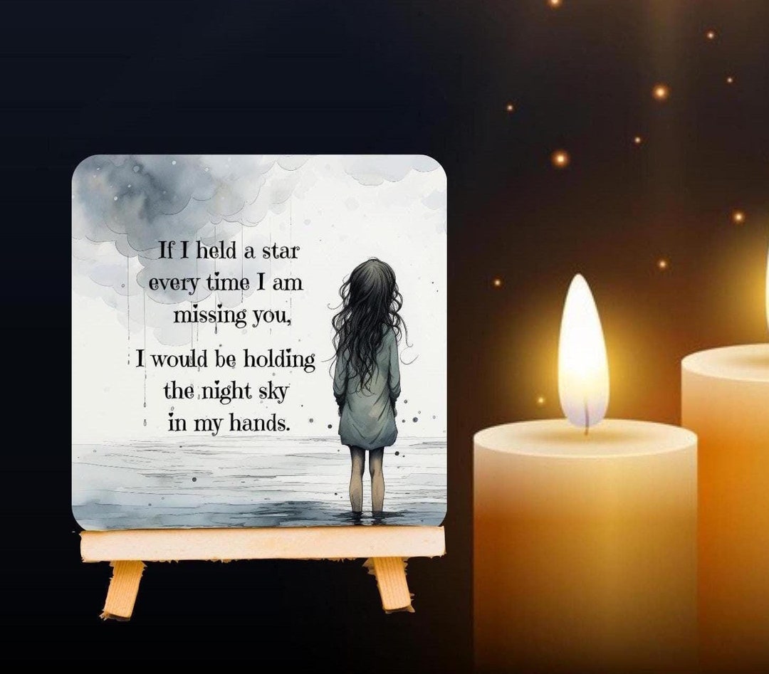 Memorial Wood Sign, If I Held A Star, Love, Memorial, Stars, Loss ...