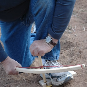 2 Spindles for Bow Drill Friction Fire, Kiln-dried Cottonwood ...