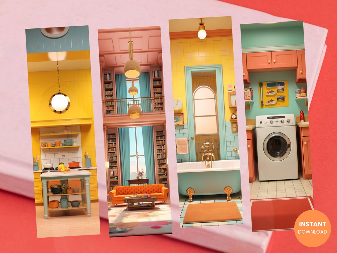 PRINTABLE Bookmarks - Pop Art Palace - Etsy