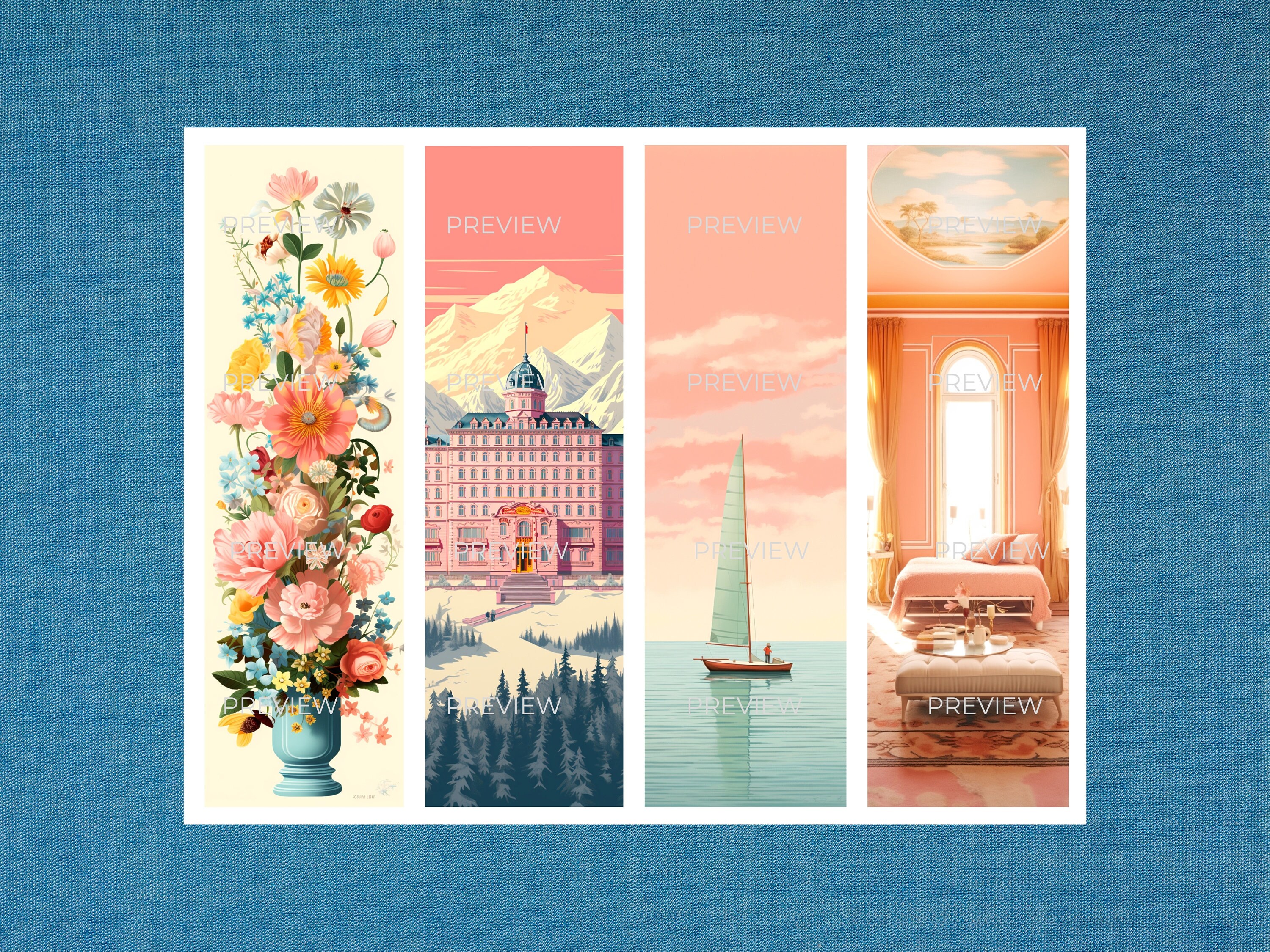 PRINTABLE Bookmarks - Pastel Romance - Etsy