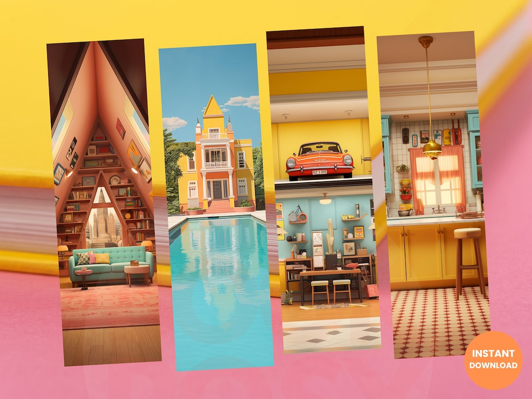 PRINTABLE Bookmarks - Pop of Color - Etsy