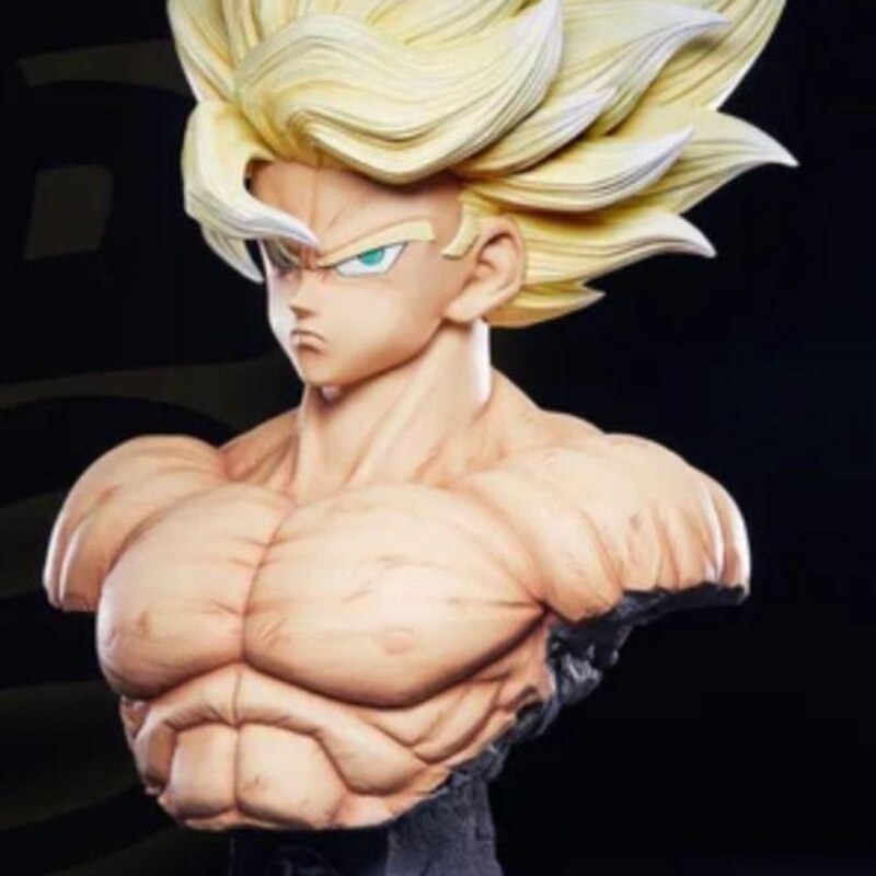 Dragon Ball Goku Head - Etsy