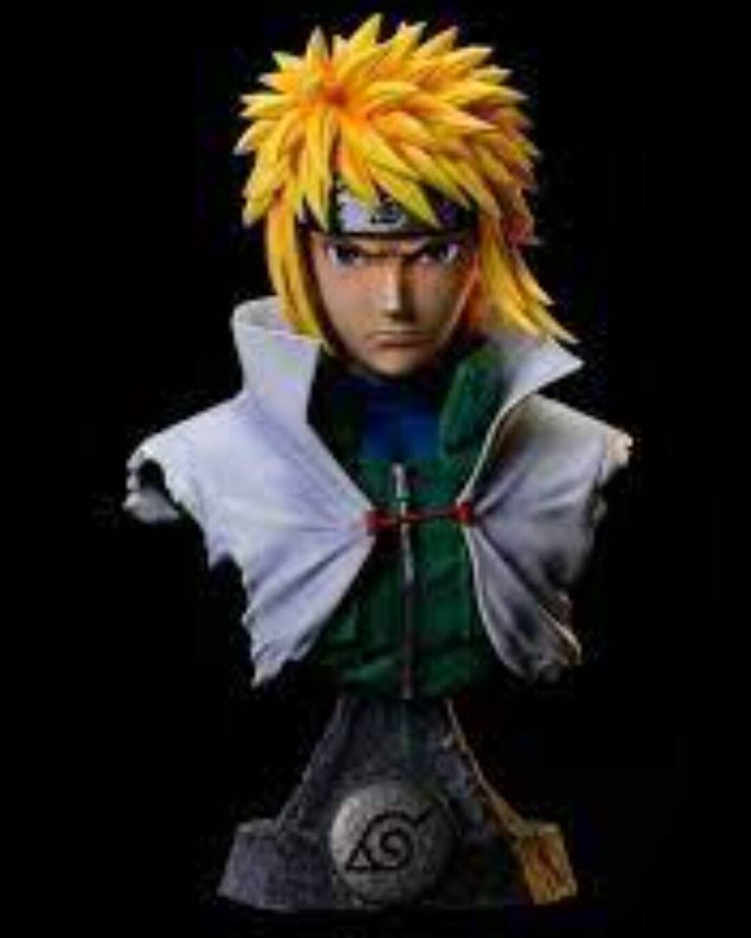 Minato Namikaze Bust, Anime Character, Sculpture, Bookshelf Decor ...