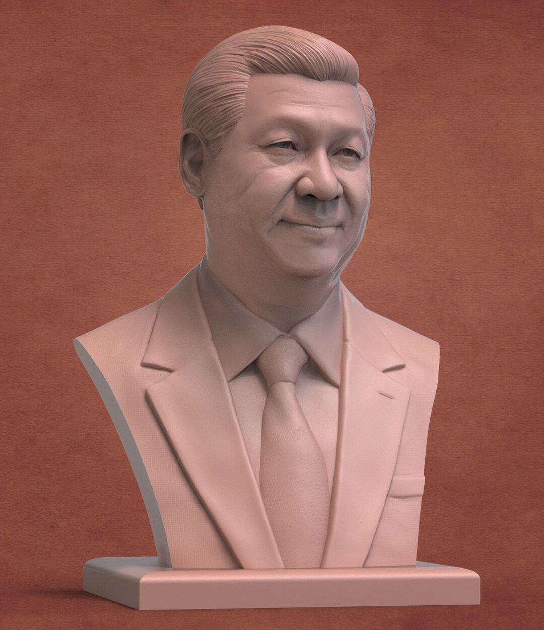 Xi Jinping Bust Sculpture, President of the People's Republic of China ...
