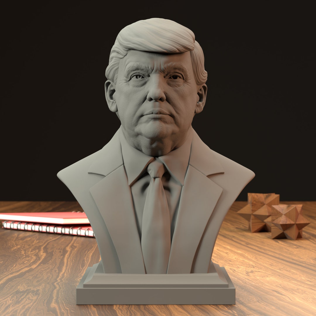 Donald Trump Sculpture 45th President of the United States of America ...