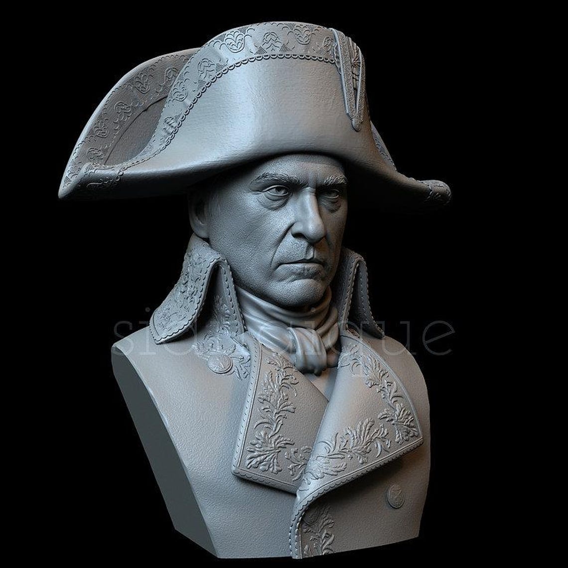 Joaquin Phoenix napoleon Bust Sculpture, Napoleon Character, Iconic ...