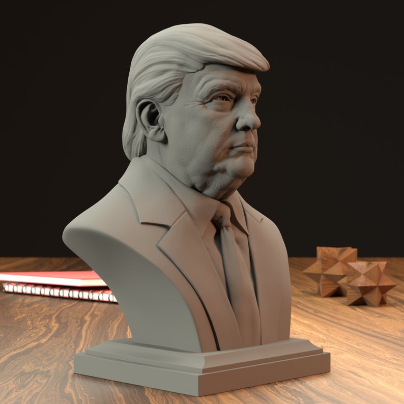 Donald Trump Sculpture 45th President of the United States of America ...
