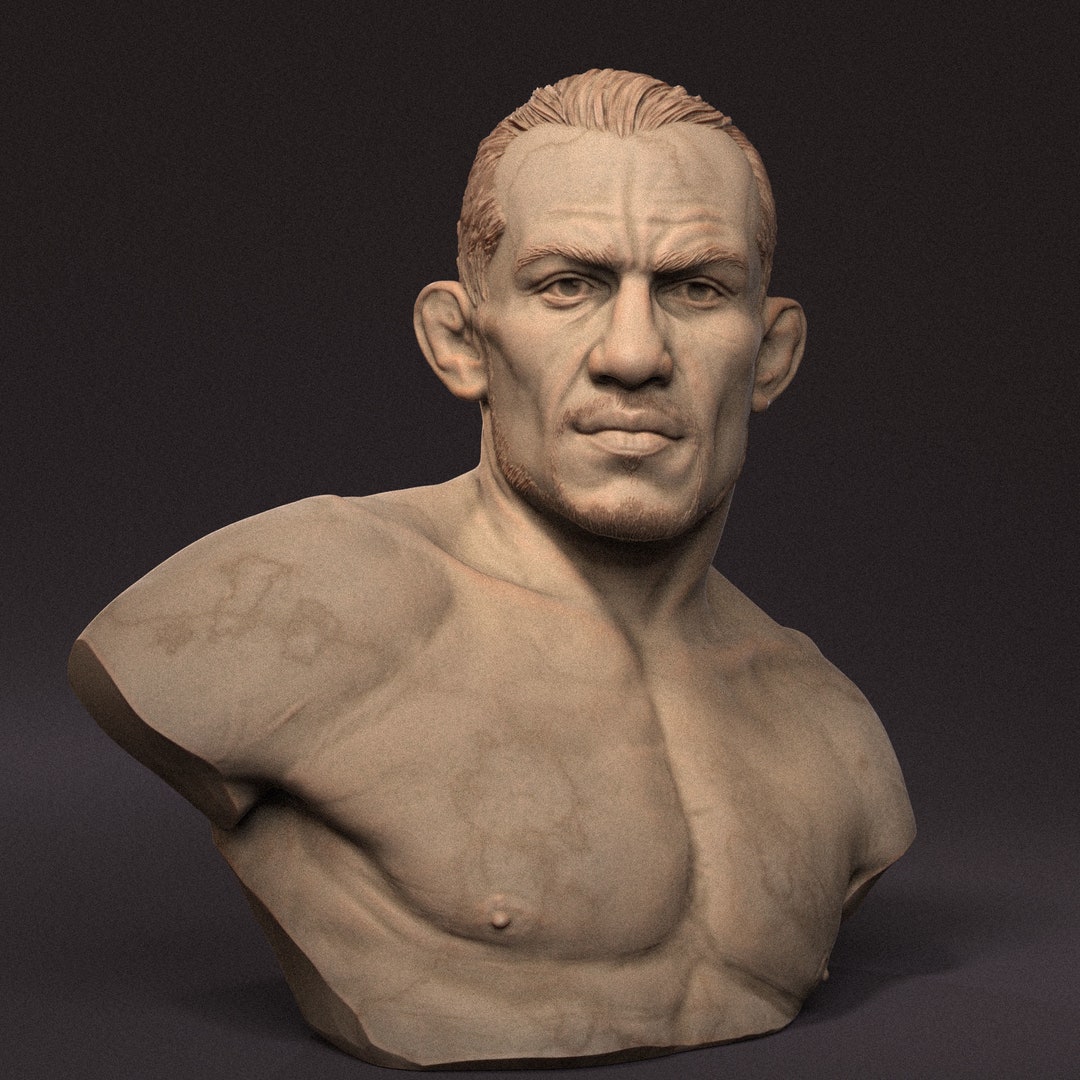 Tony Ferguson Bust Sculpture,fighter UFC and Star Room Decoration in ...