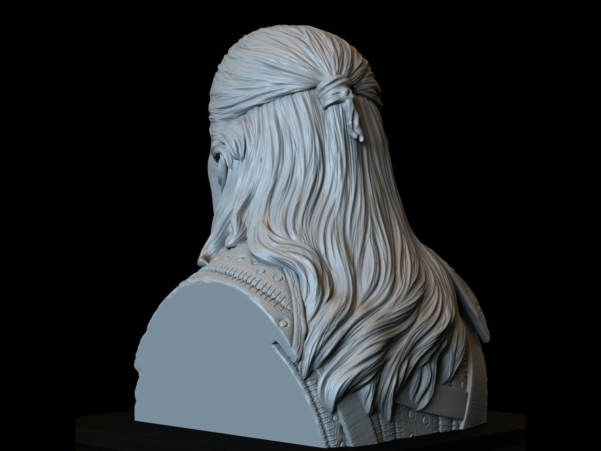 Henry Cavill as Geralt of Rivia From the Witcher 3D Sculpture - Etsy