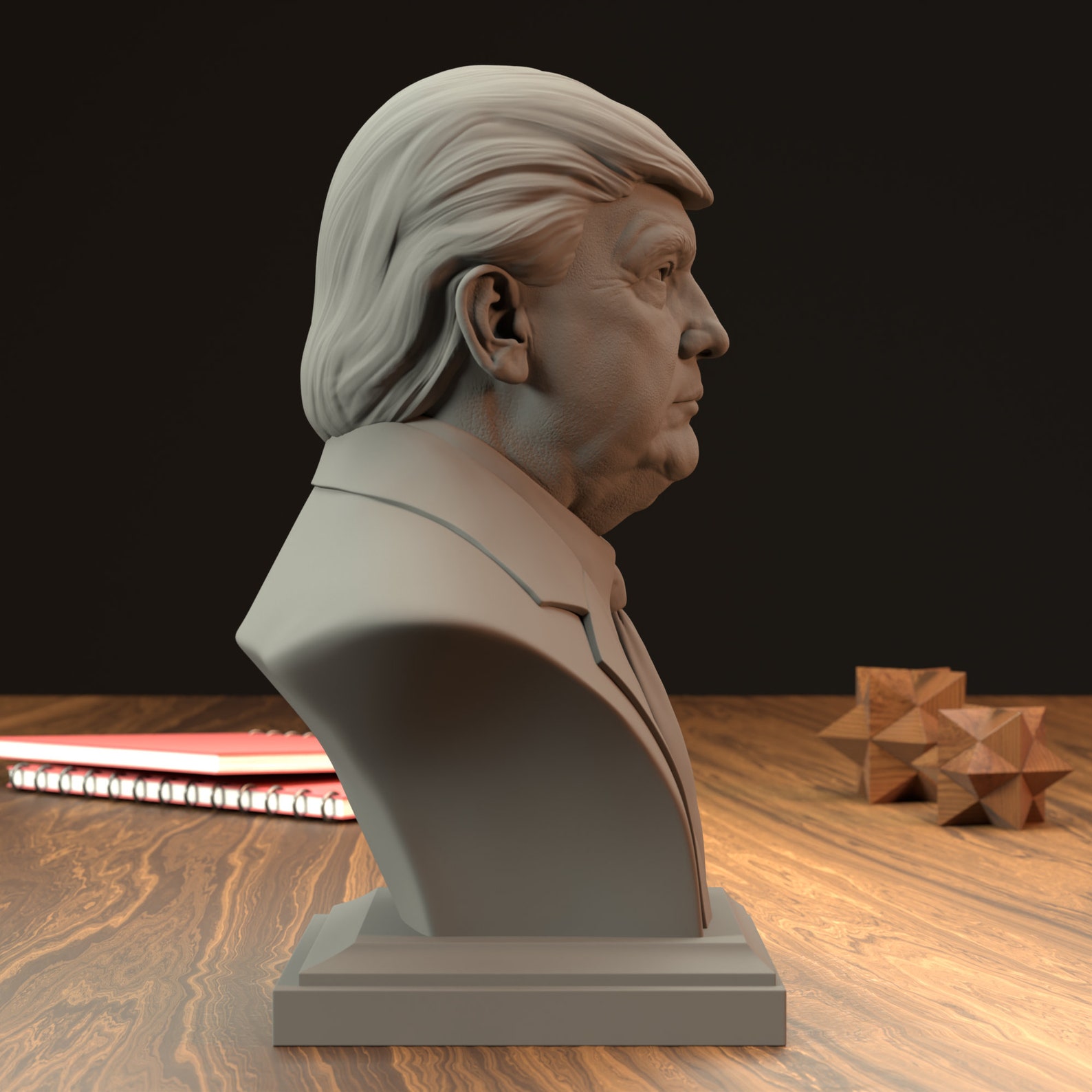 Donald Trump Sculpture 45th President of the United States of America ...