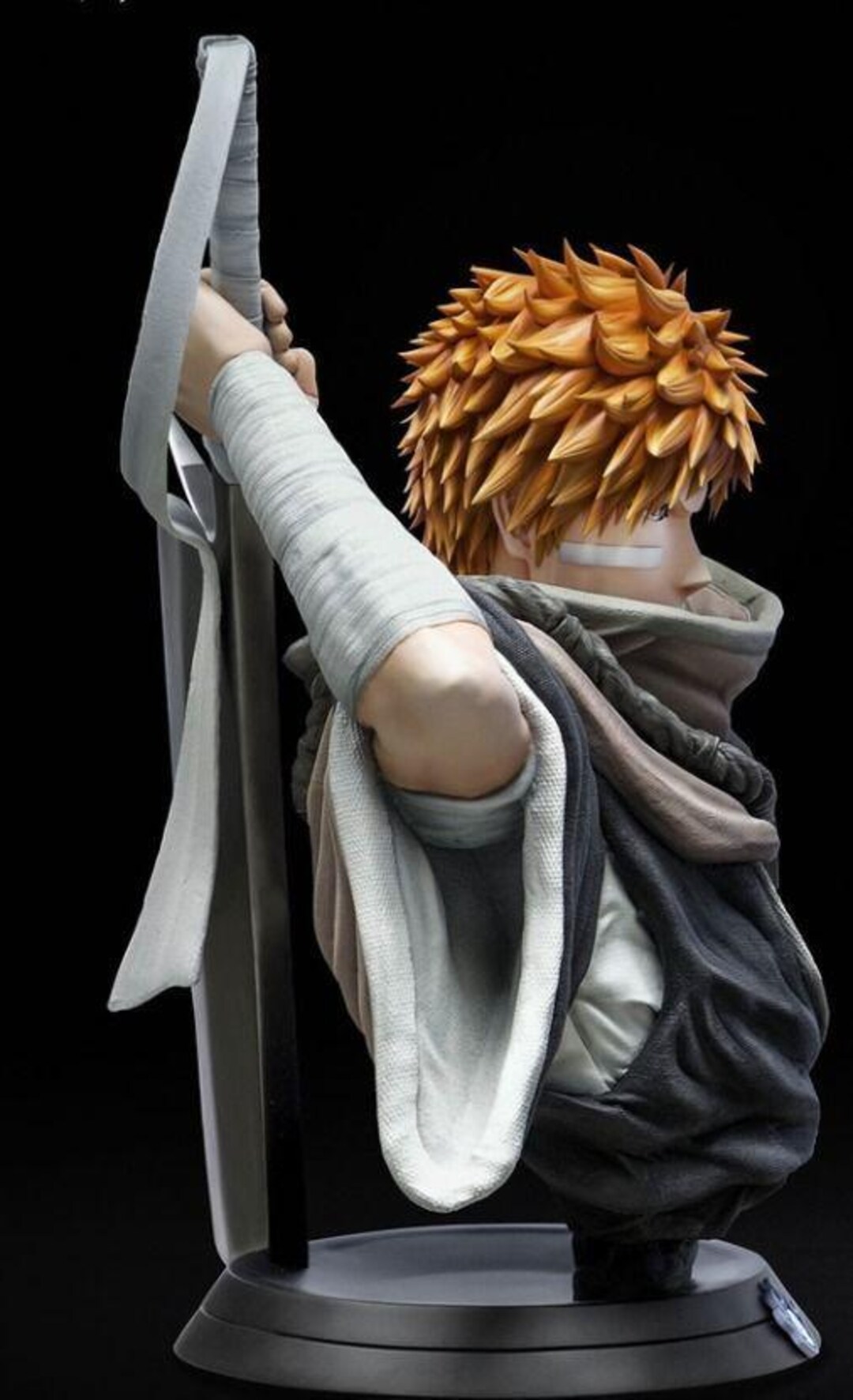 Ichigo Kurosaki Bust, Anime Character, Sculpture, Bookshelf Decor ...