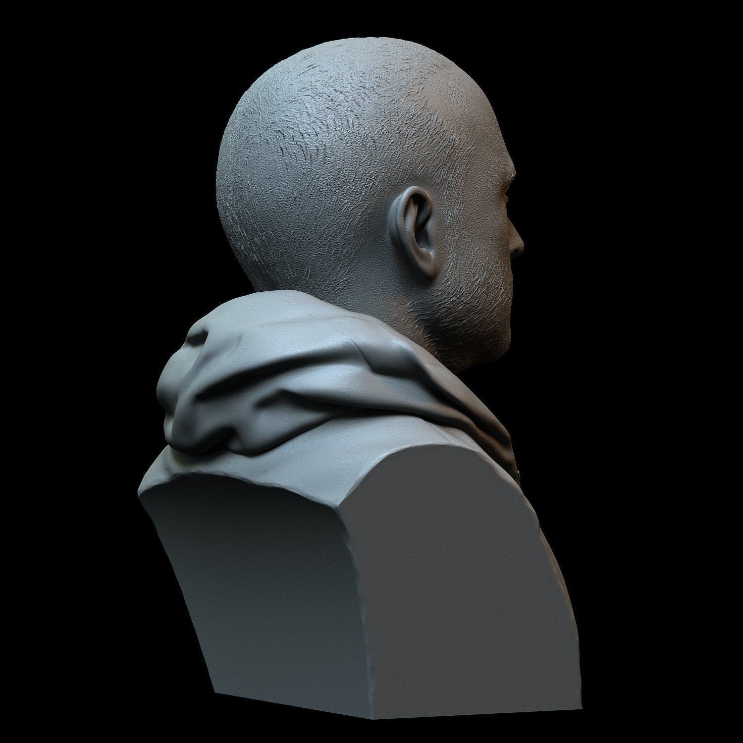 JESSE PINKMAN 3D Printed Bust Sculpture, Character From Breaking Bad ...