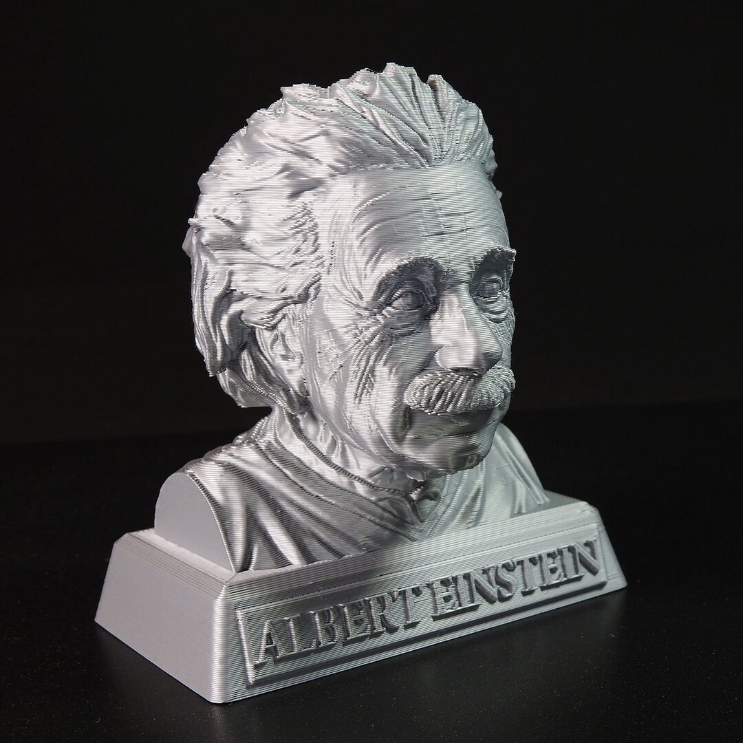 Albert Einstein 3D Statue Sculpture, Renowned Physicist Who Developed ...