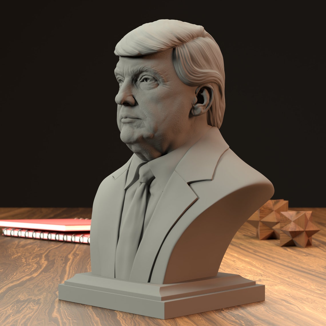 Donald Trump Sculpture 45th President of the United States of America ...
