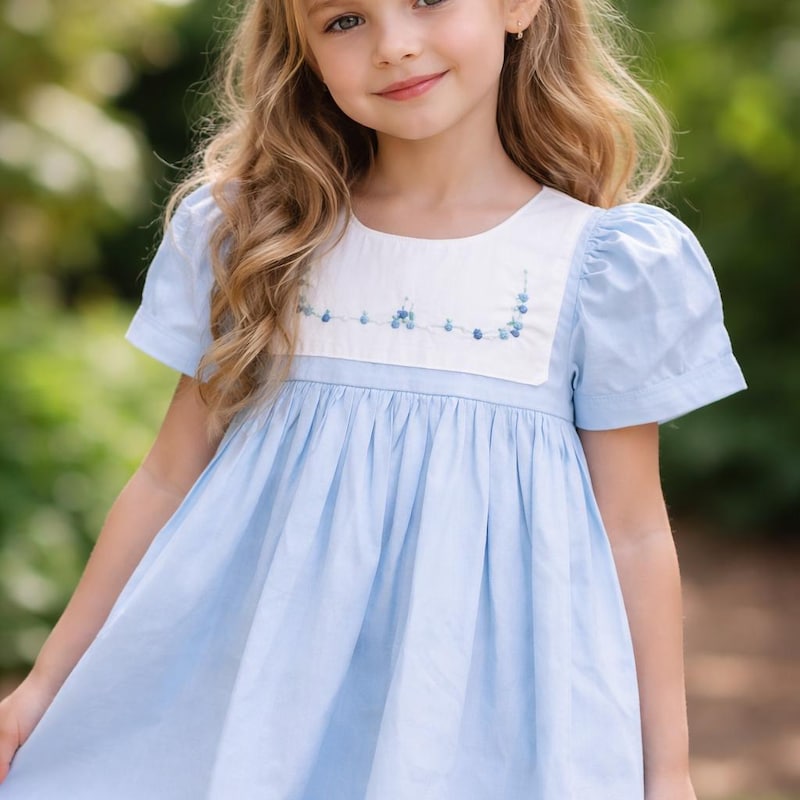 Square Yoke Dress - Etsy