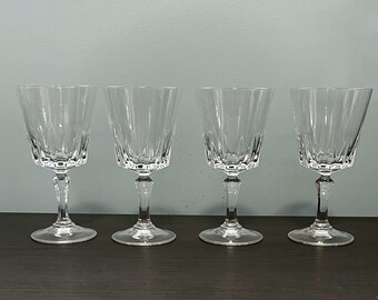 Princess House Crystal Vintage Drinking Glasses Set of 4 Princess House ...