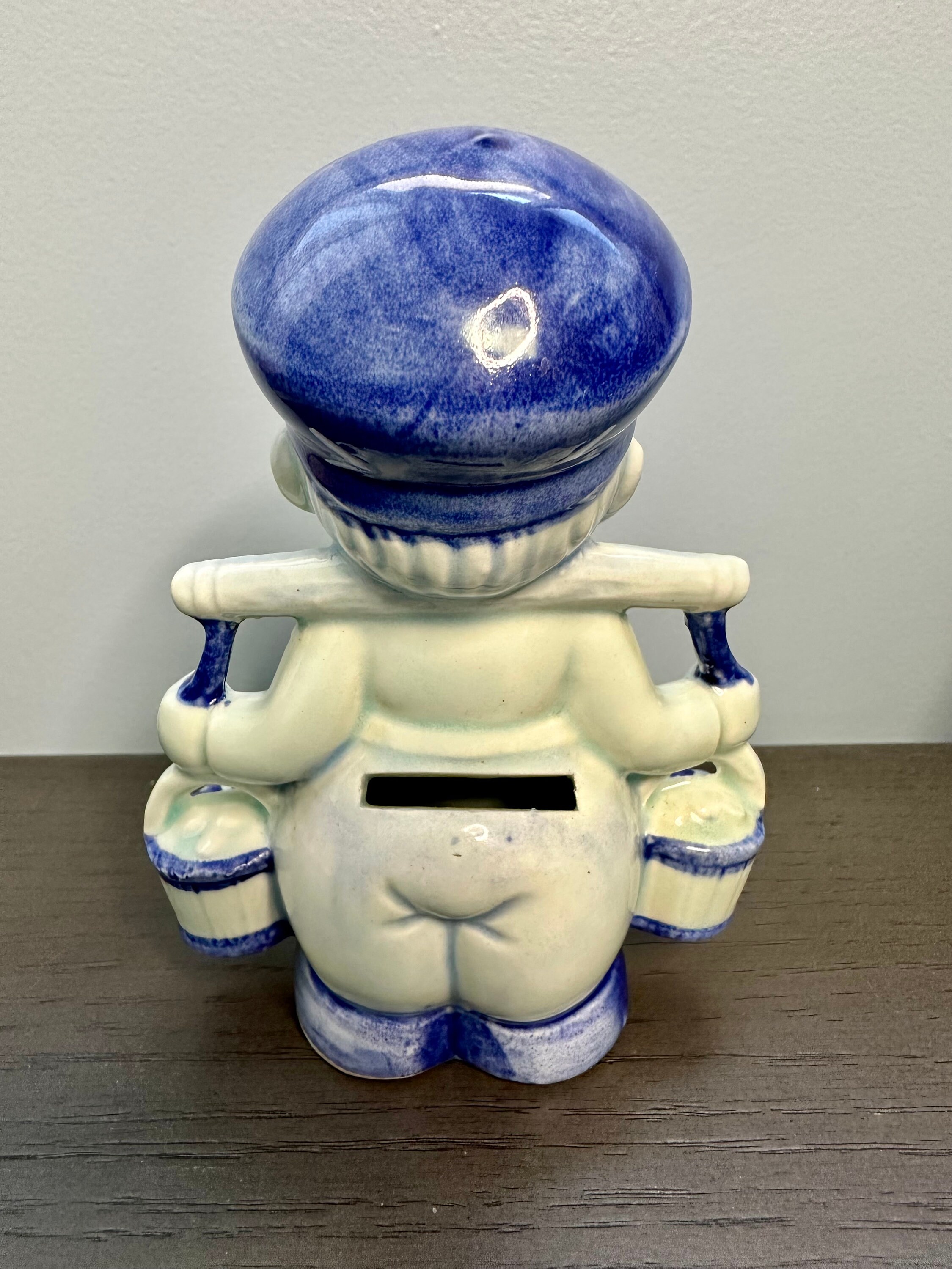 Vintage 1950s Ceramic Dutch Boy Piggy Bank/coin Bank - Etsy