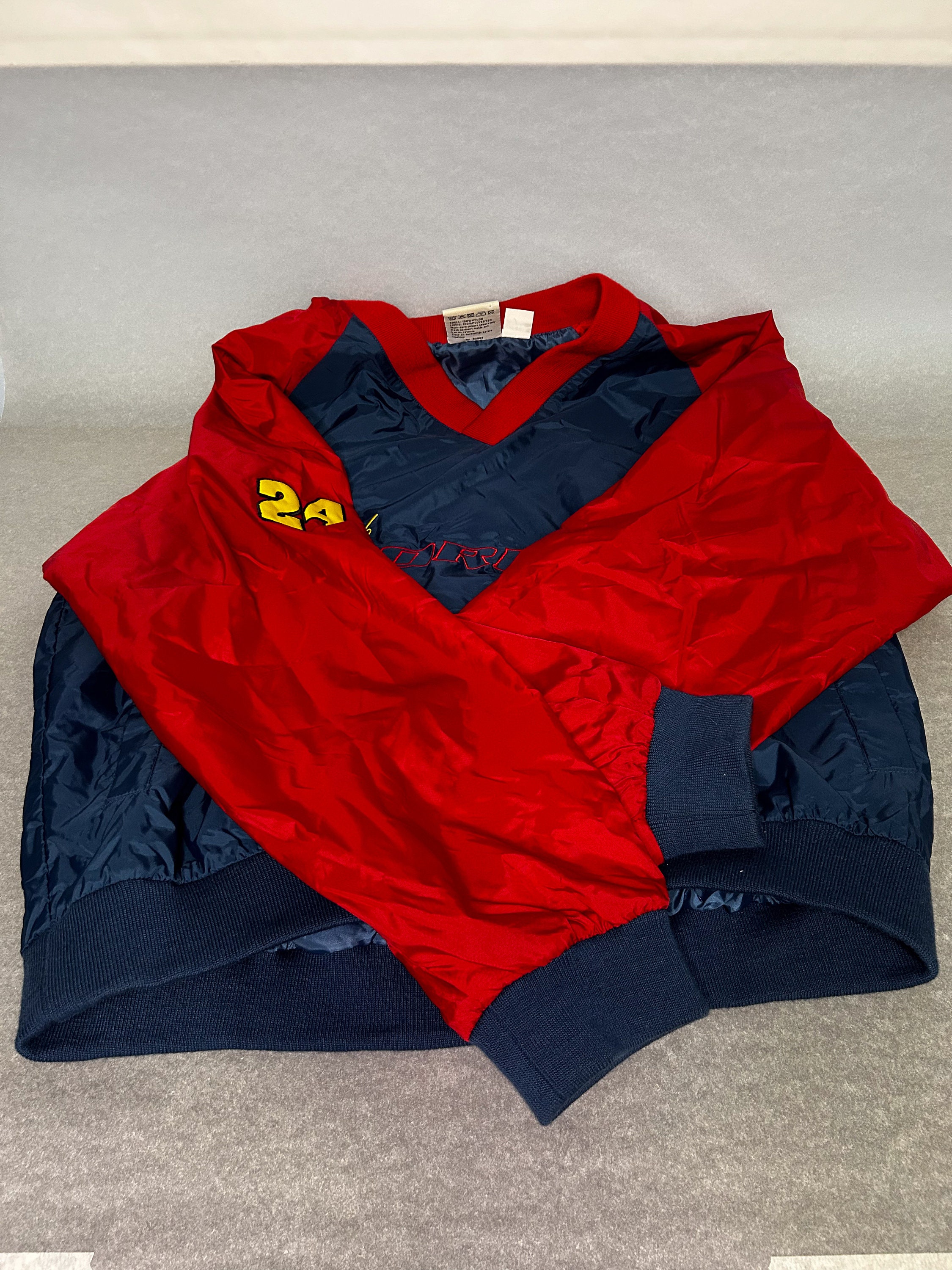 Vintage Winners Circle Jeff Gordon Embroidered Pullover Windbreaker ...