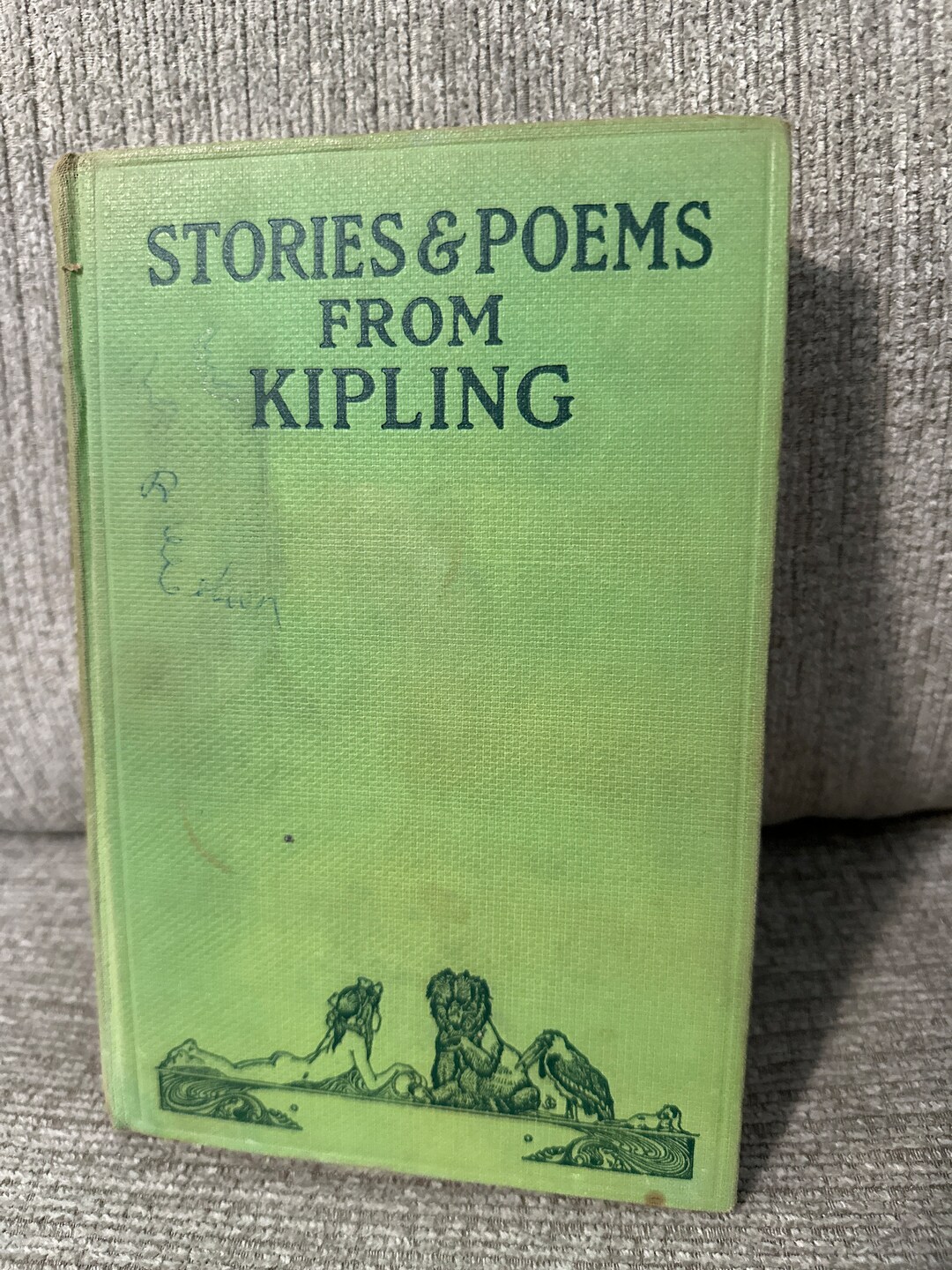 Vintage 1909 Book “stories and Poems From Kipling” - Etsy