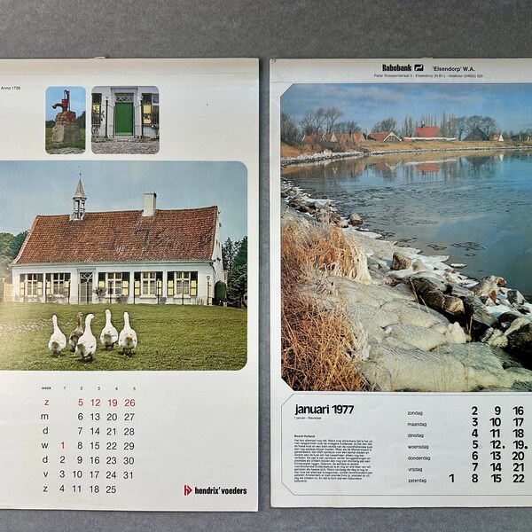 1958 Calendar - Etsy