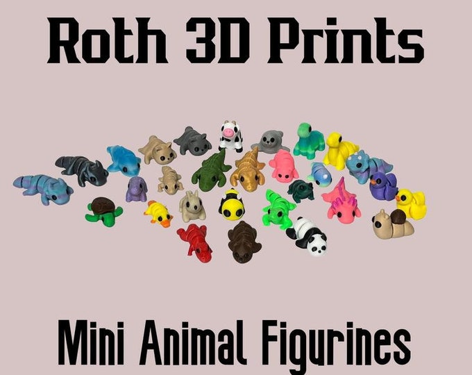 Mini Animals | Bag of Minis | Wiglitz | Animal Fidgets | Mini Fidgets ...