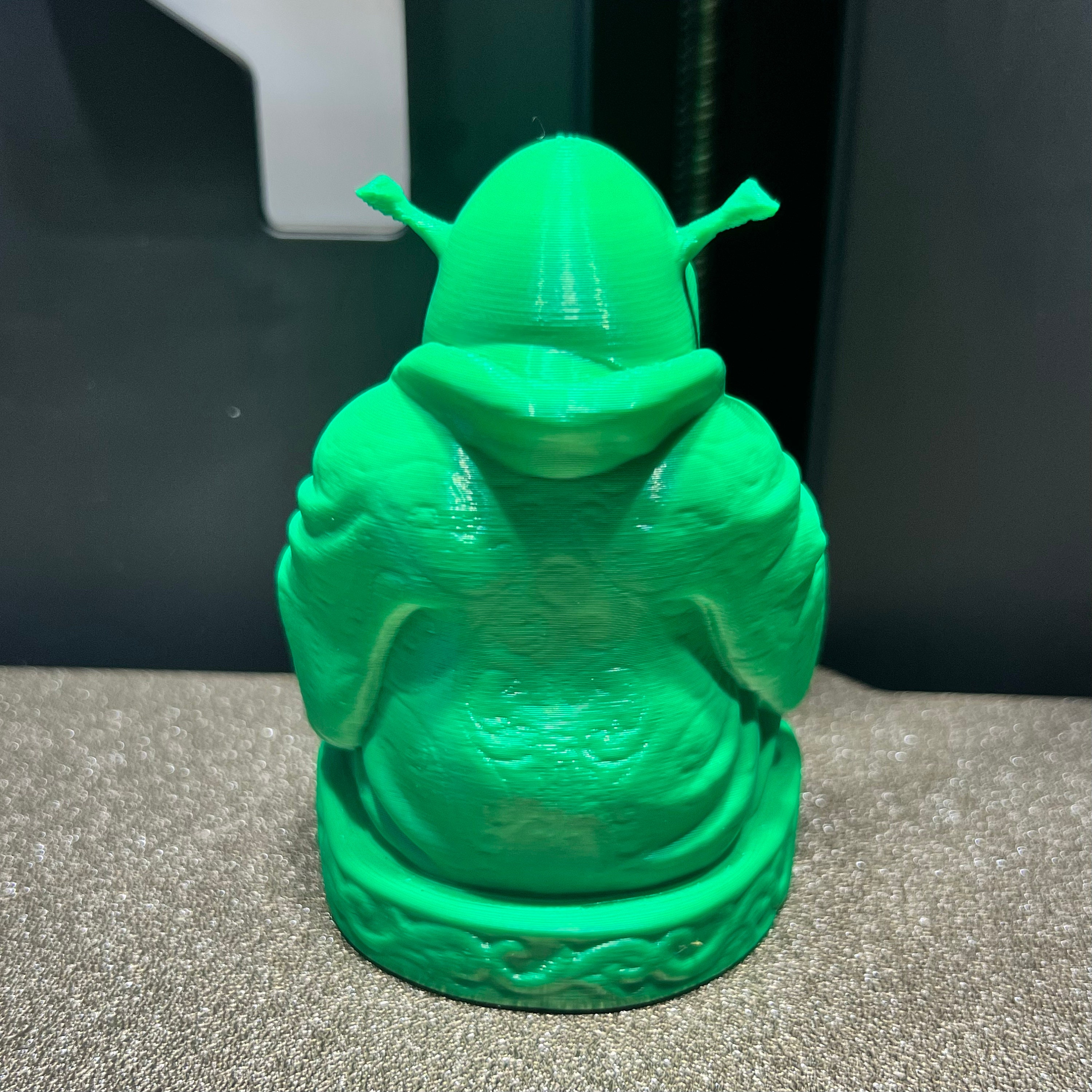 Shrek Buddha Model 3D Printed Statue for Bedroom, Living Room, Office ...