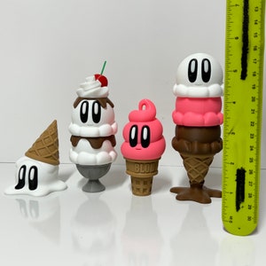 Blob Lab Ice Cream Figures: Modular Art Toys - Etsy