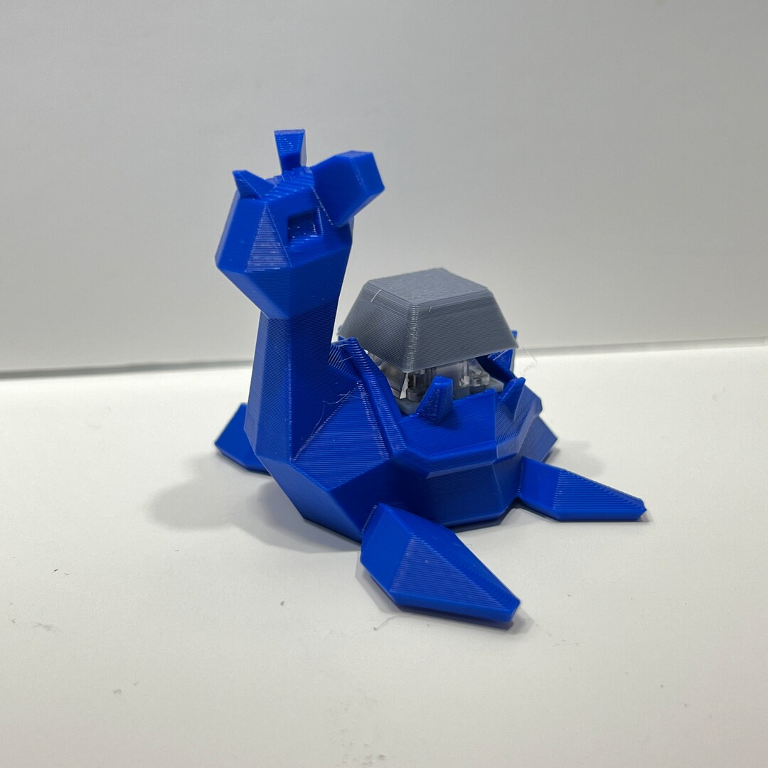 Lapras Fidget Clicker 3D Printed, Keyboard MX Switch, ASMR, Sensory ...
