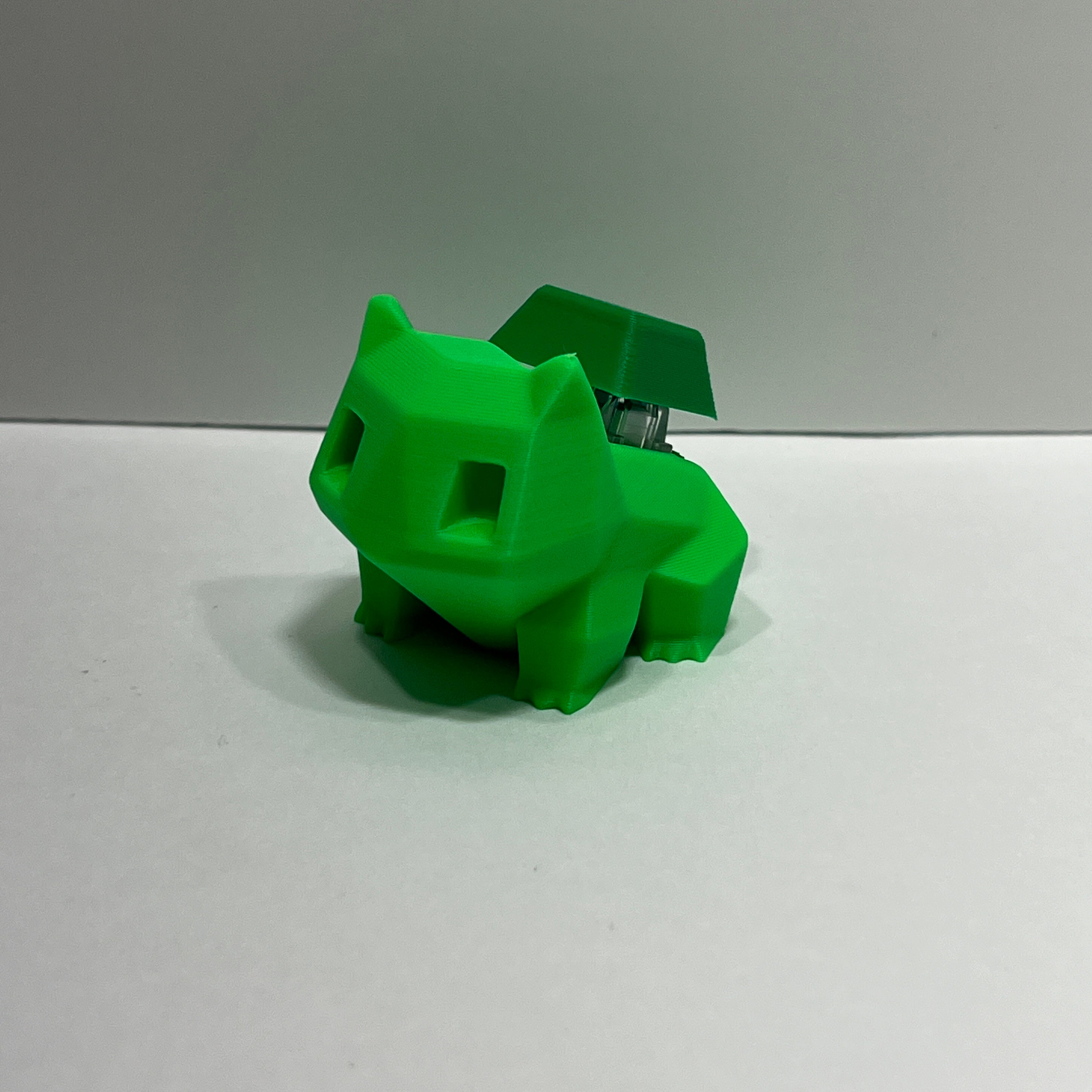 Bulbasaur Fidget Clicker - 3D Printed, Keyboard MX Switch, ASMR ...