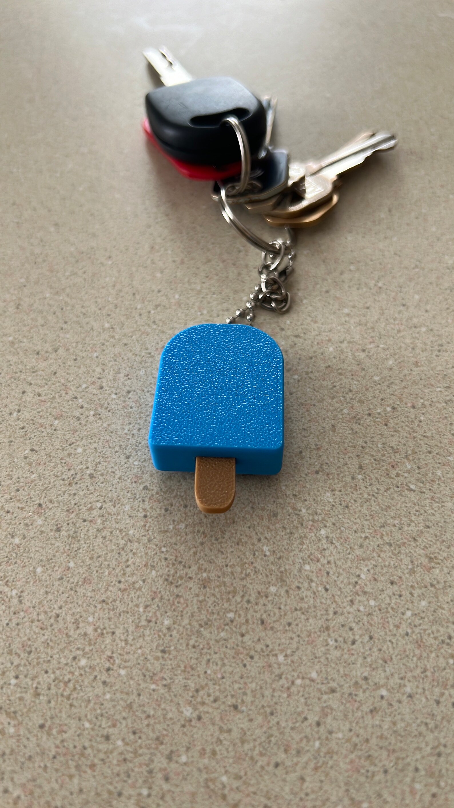 3D Printed Kawaii Popsicle Keychain | Kawaii Keychain | Popsicle ...