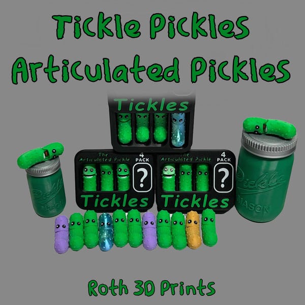 Tickle Pickle Stl - Etsy