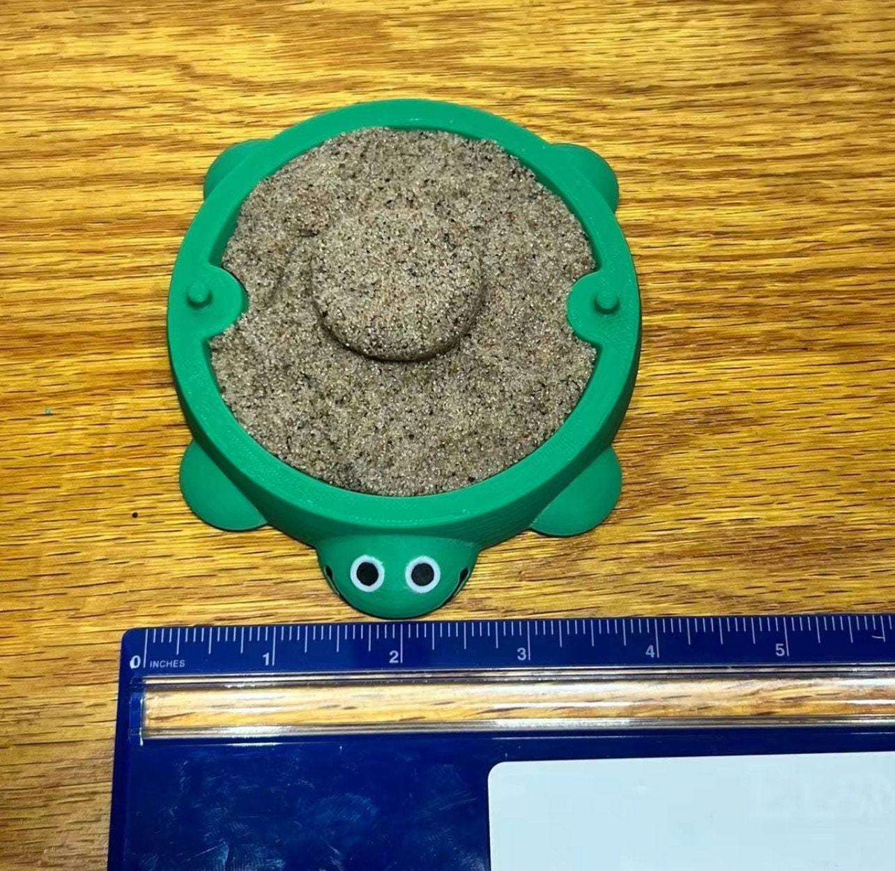 3D Printed Mini Turtle Sandbox: Zen Garden Desk Toy - Etsy