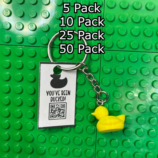 3d Printed Duck Keychain - Etsy
