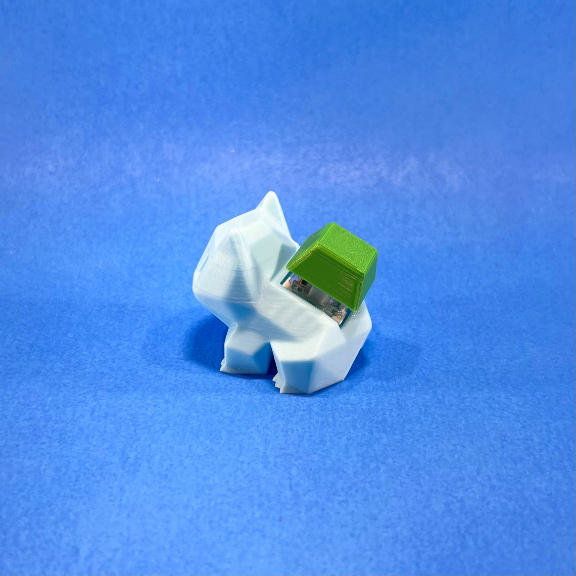 Bulbasaur Fidget Clicker 3D Printed, Keyboard MX Switch, ASMR, Sensory ...