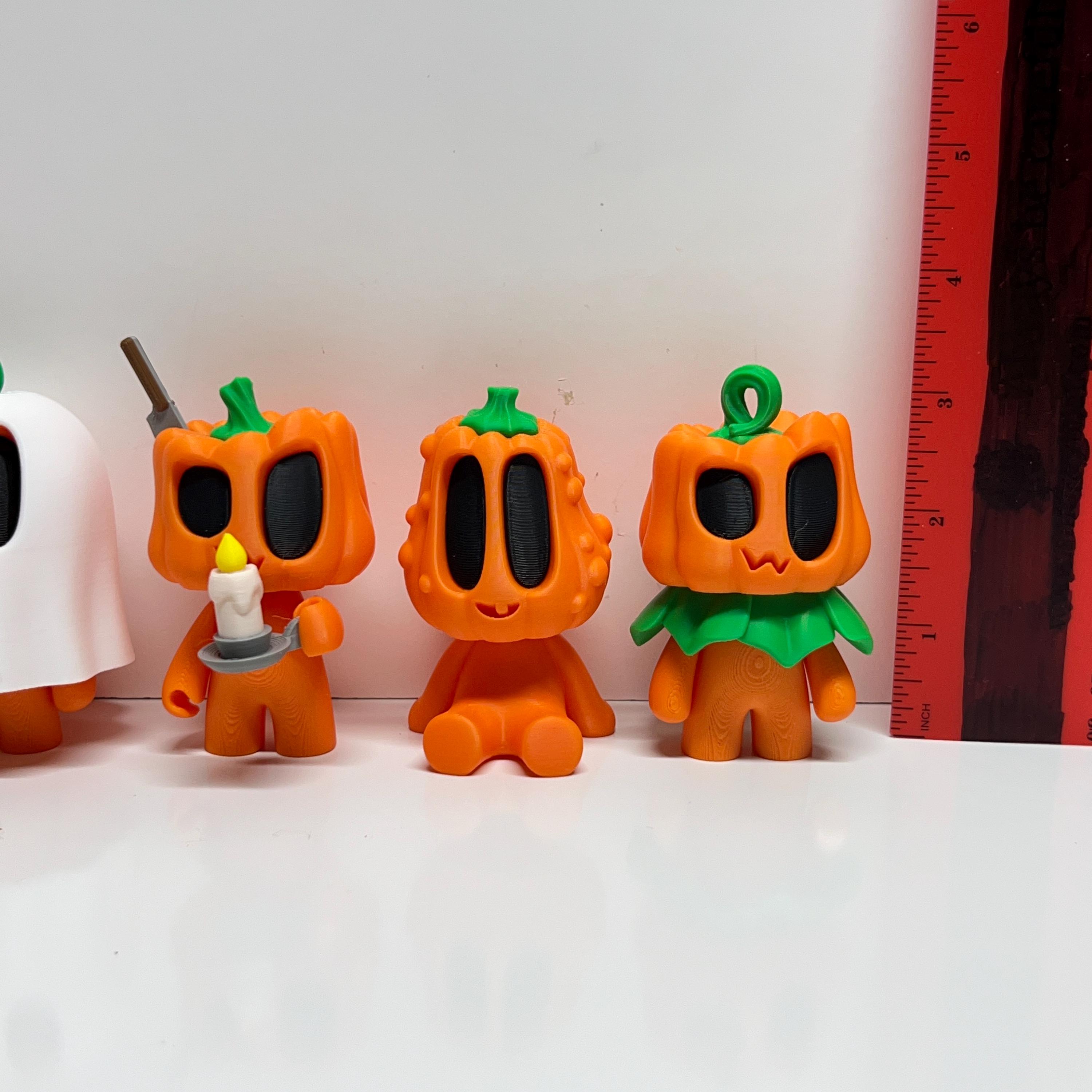 Blob Lab Pumpkin Figures - Etsy