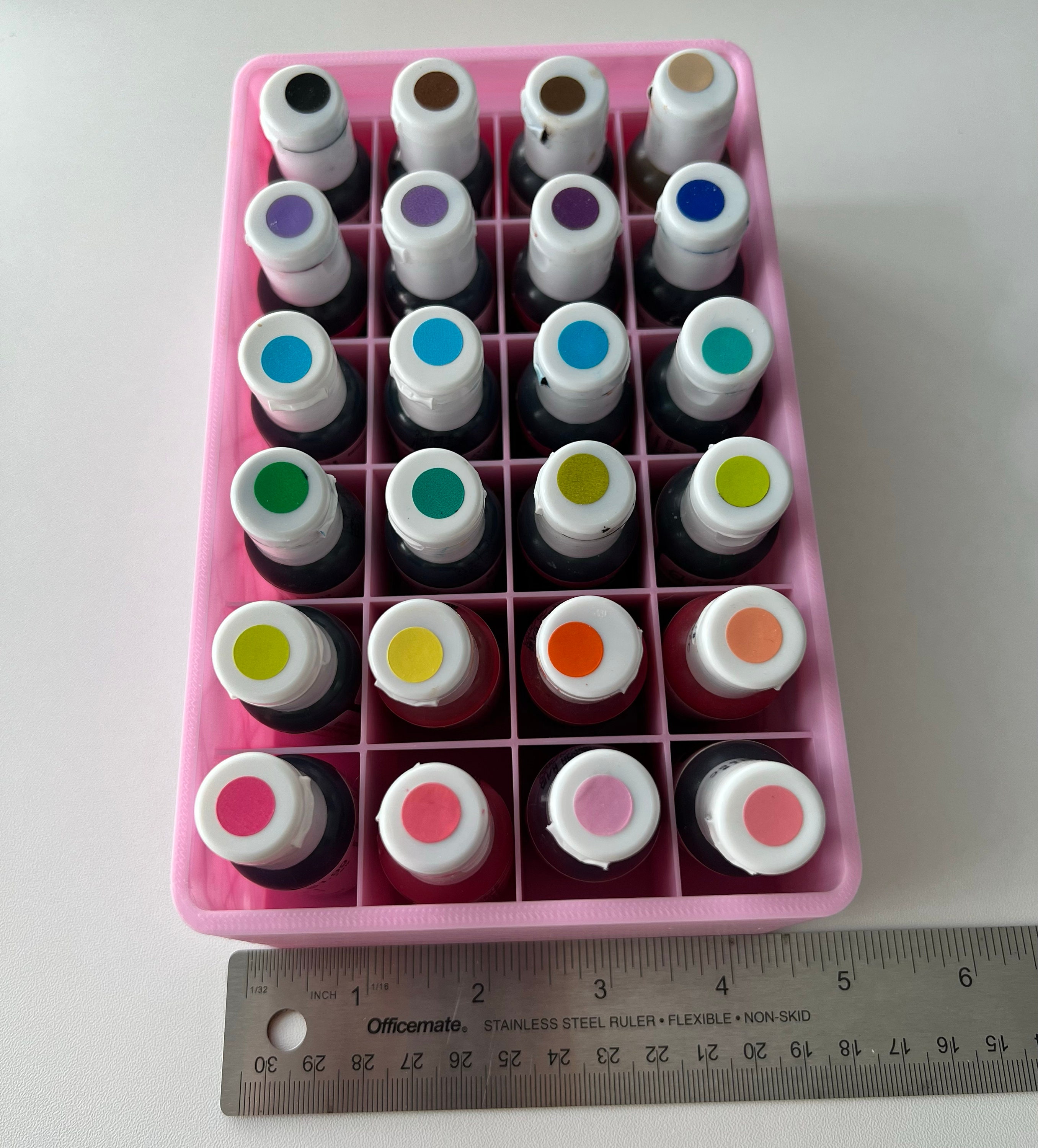 Digital- Standing Gel Food Color Organizers (2 Sizes) - Digital ...