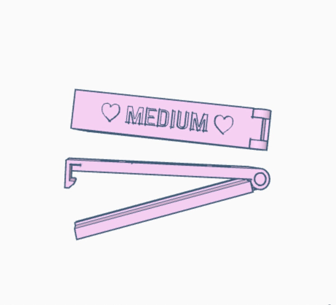 Digital- Icing Bag Clip- Medium - STL Files for 3D Printing - Etsy