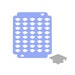 Digital- Graduation Cap Sprinkle Stencil (3 Sizes)- Digital Download ...
