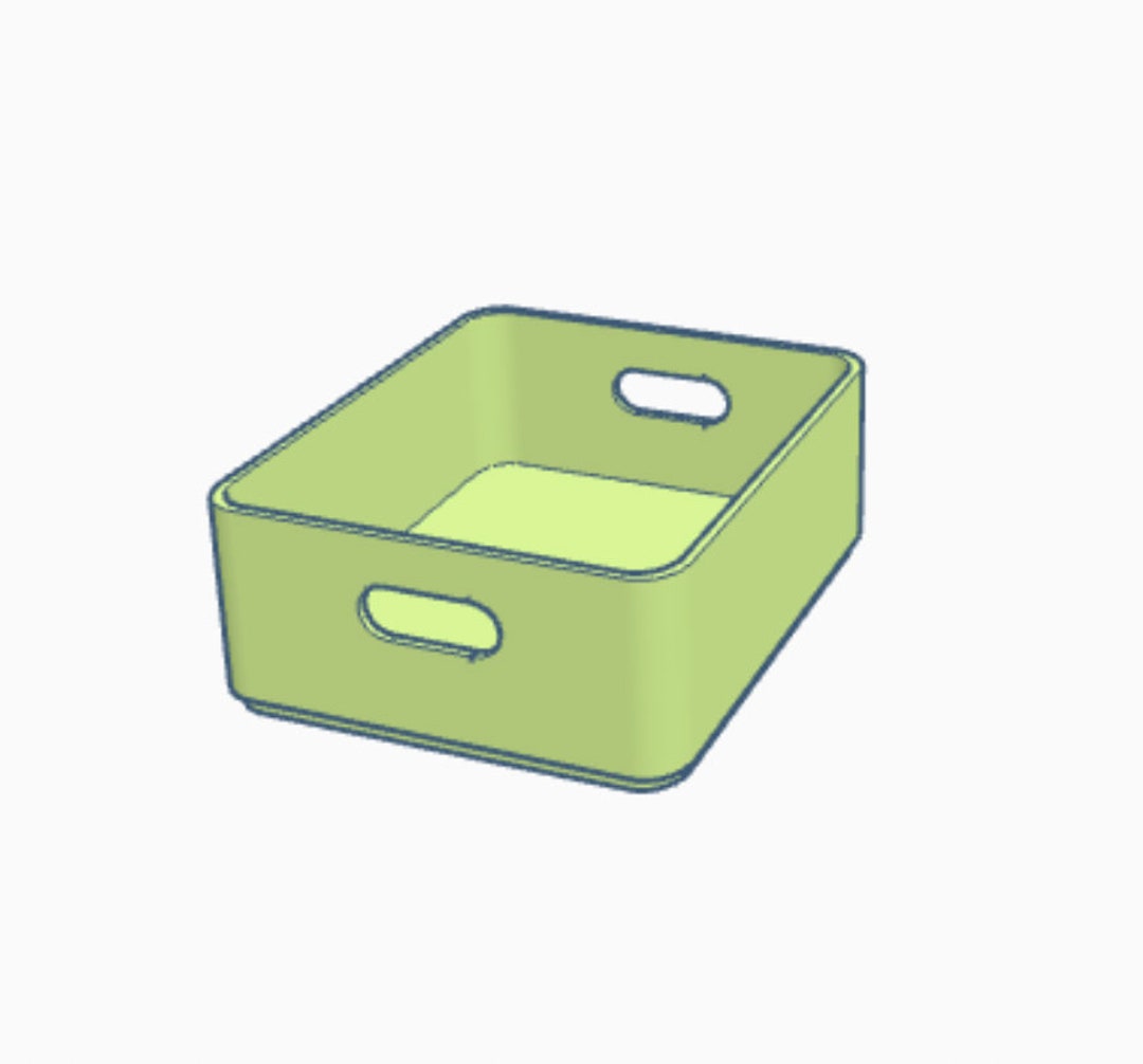 Digital- 2" Stackable Organizer With Lid - STL File for 3D Printing - Etsy