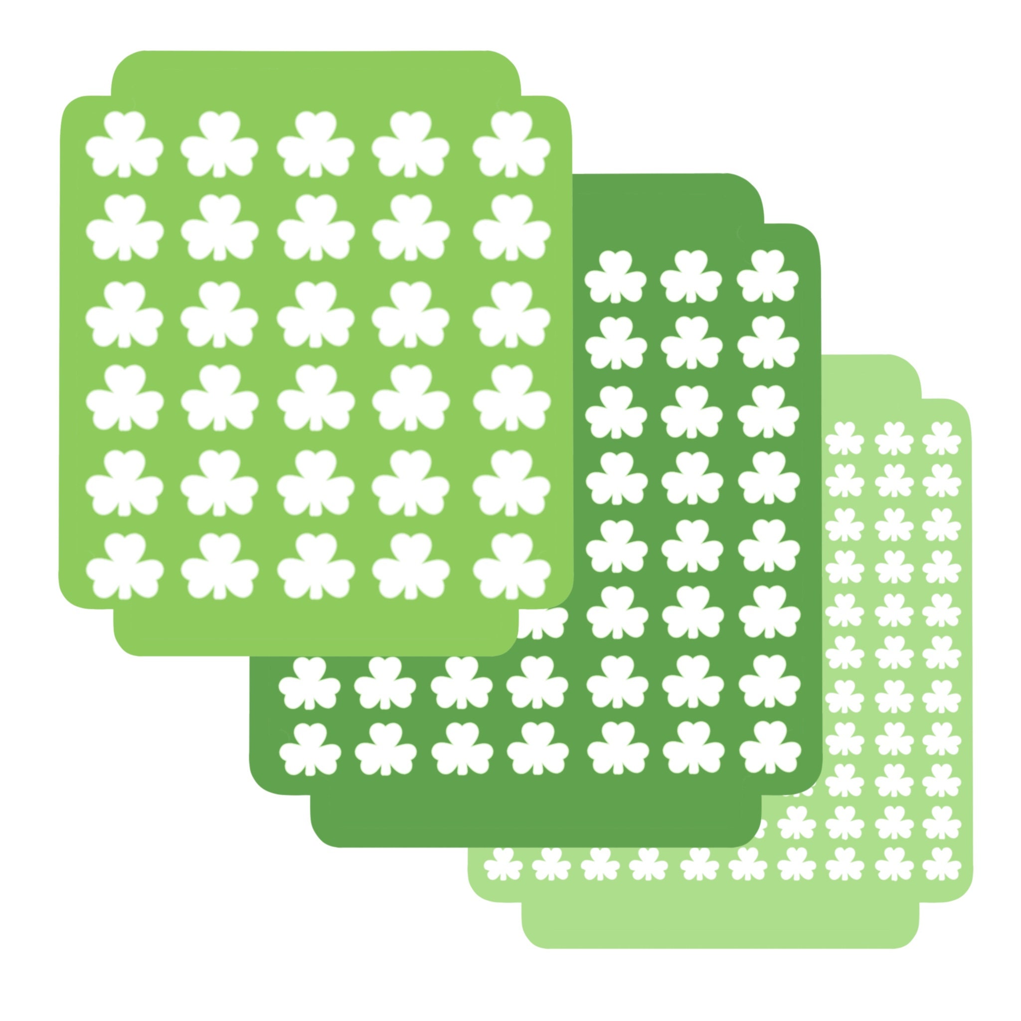 Digital- Clover Sprinkle Stencils (3 Sizes)- Digital Download- STL File ...