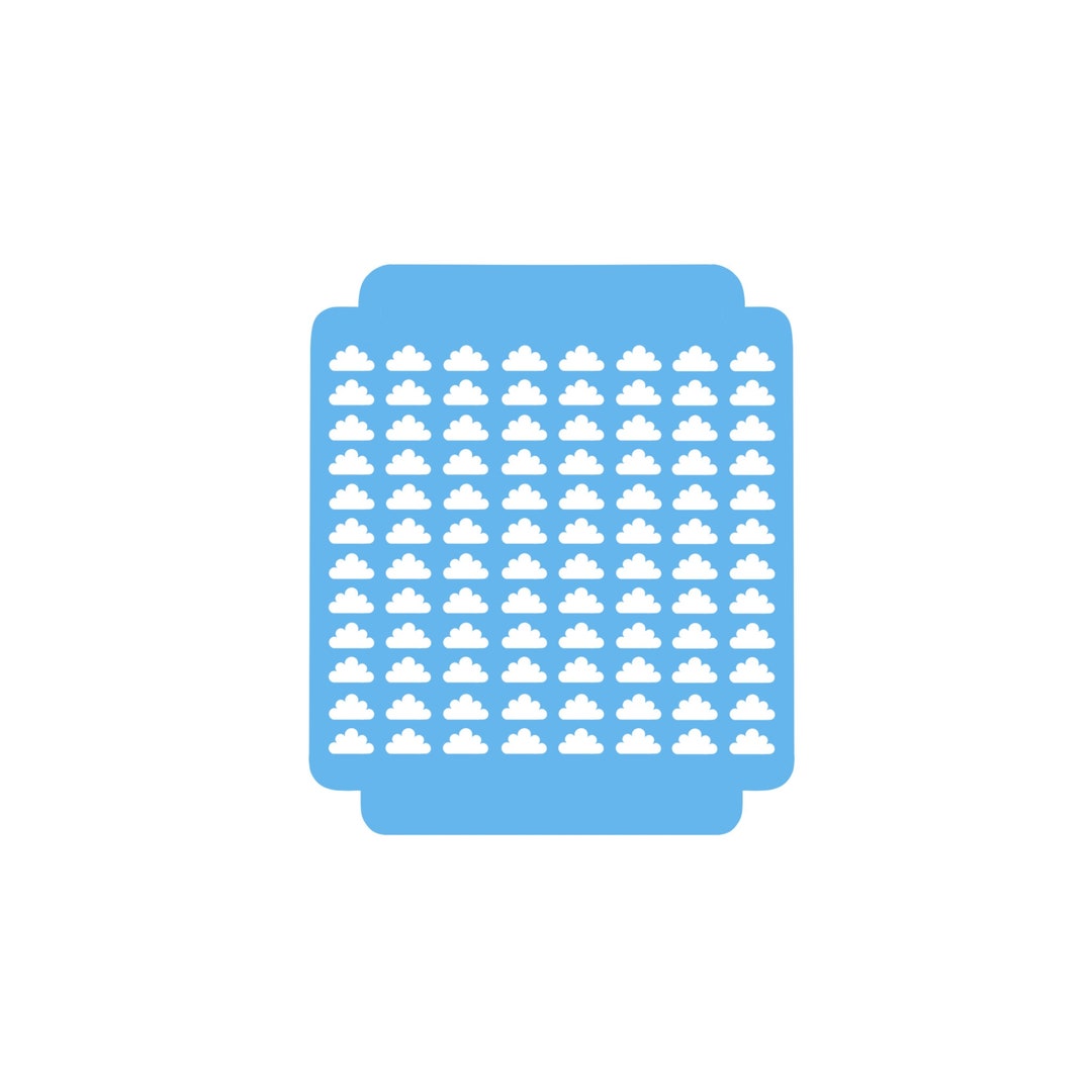 Digital- Cloud Sprinkle Stencil (3 Sizes)- Digital Download- STL File ...